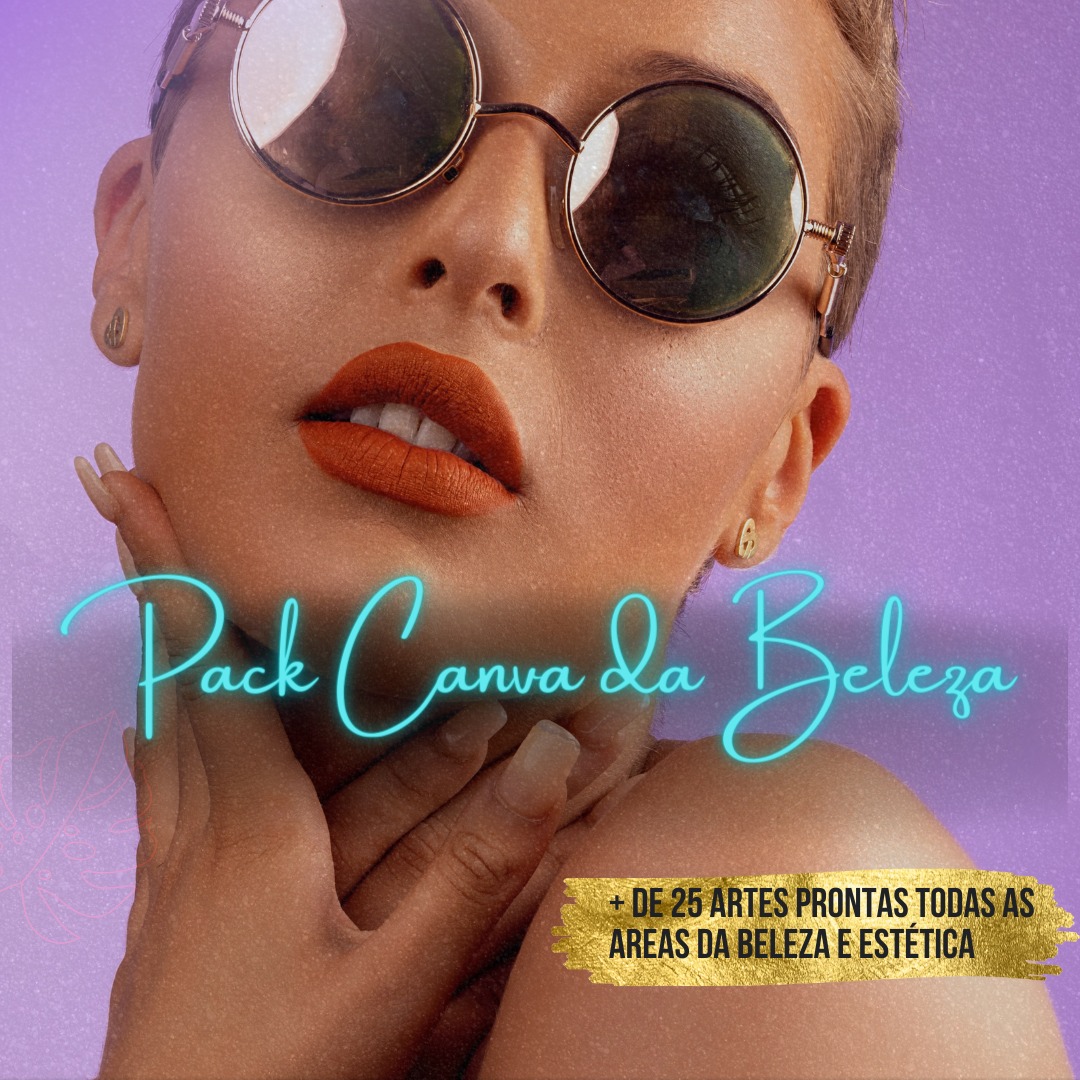 Pack Canva da Beleza - Aurora BF | Hotmart