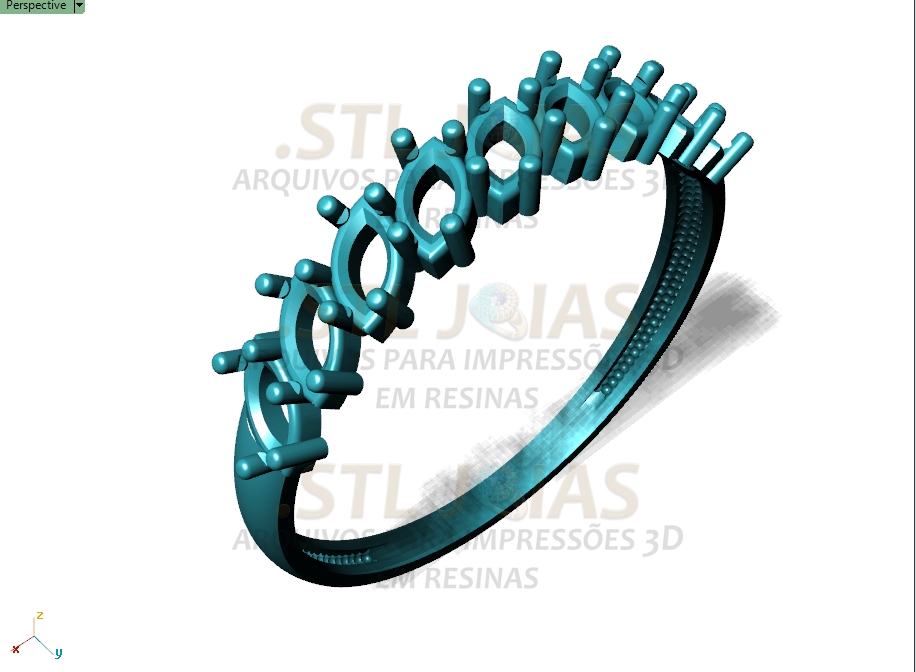 ANEL NAVETES Arquivo para impressão 3D. Formato STL - STL JOIAS arq...