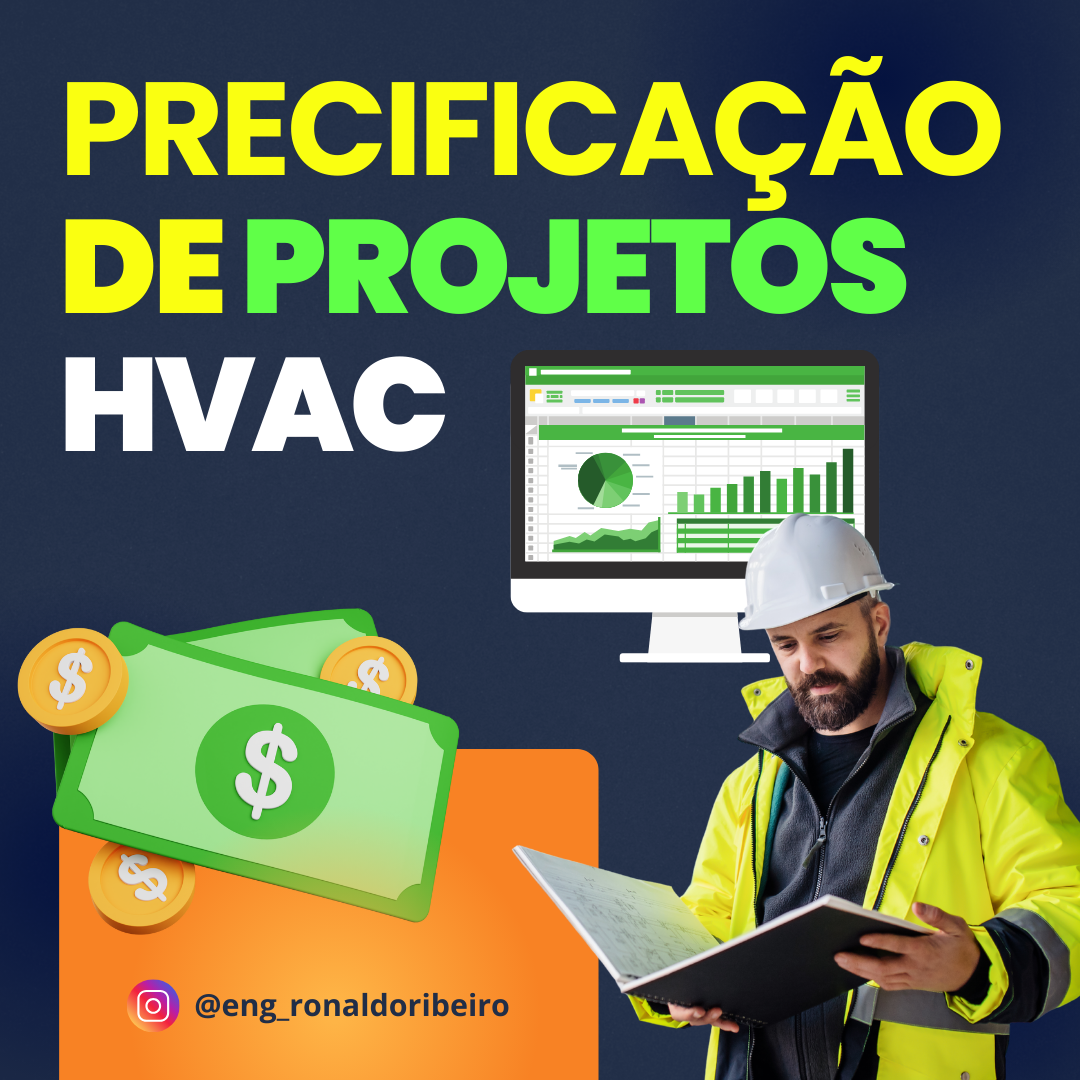 Planilha para cálculo de honorários de Projeto HVAC 2.0 - Eng. Rona...