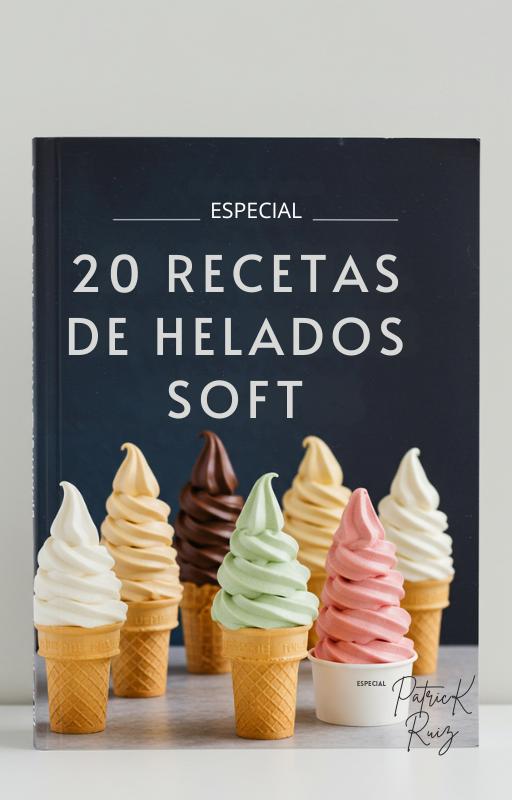 20 recetas especiales de helados soft:Cremosidad y Sabor en Cada Bo...