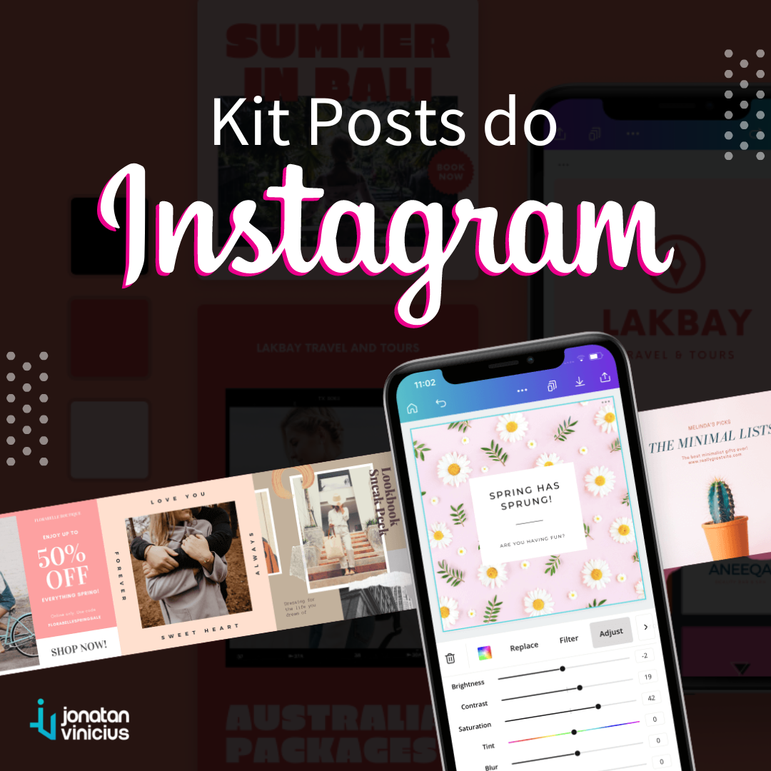 Kit Posts do Instagram - JV Negócios Digitais | Hotmart