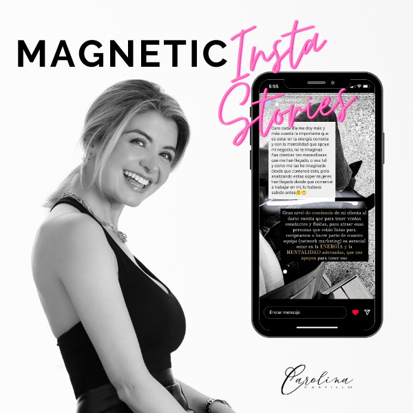 MAGNETIC INSTA STORIES - Caro Castillo | Hotmart