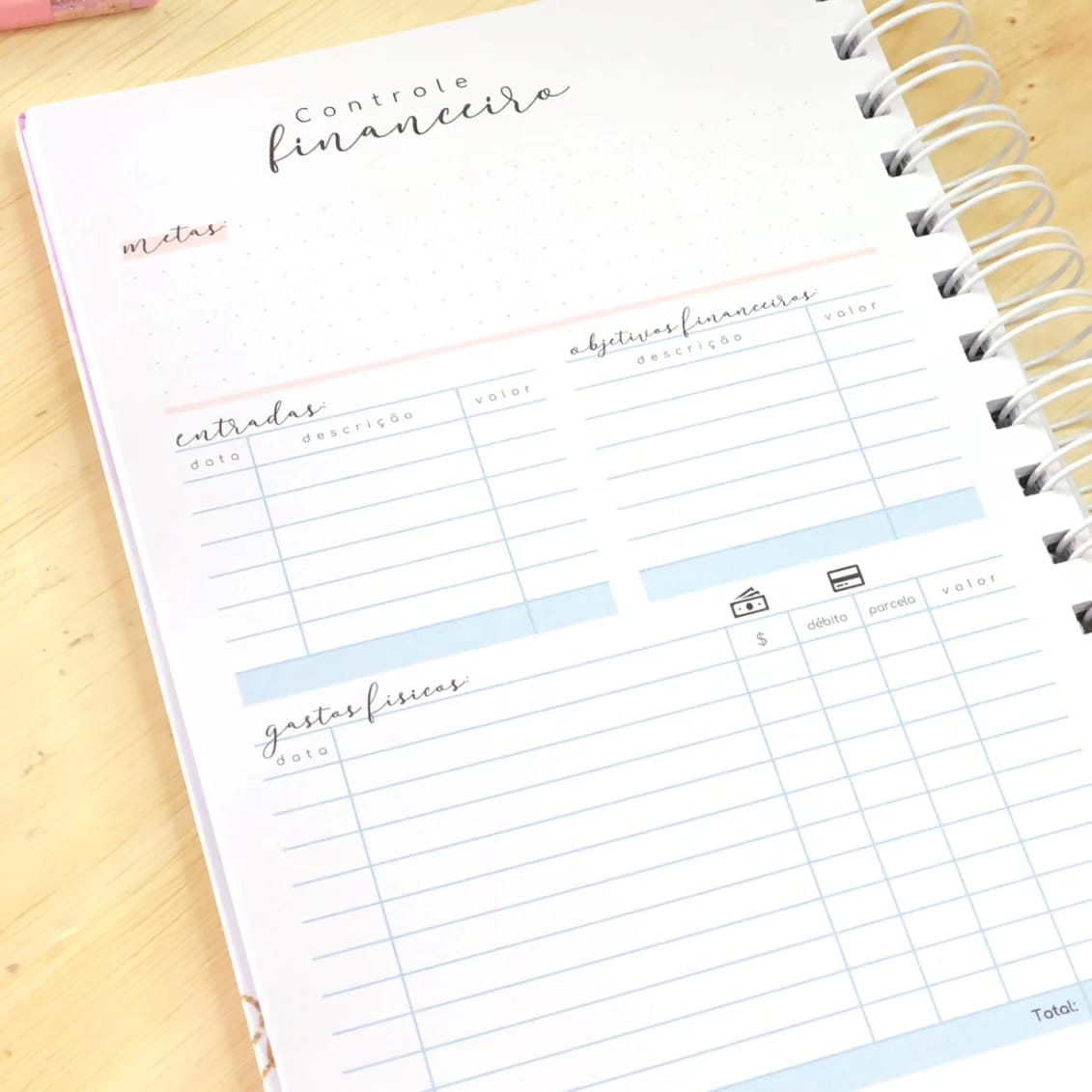 PLANNER FINANCEIRO - Gabriela Morais | Hotmart