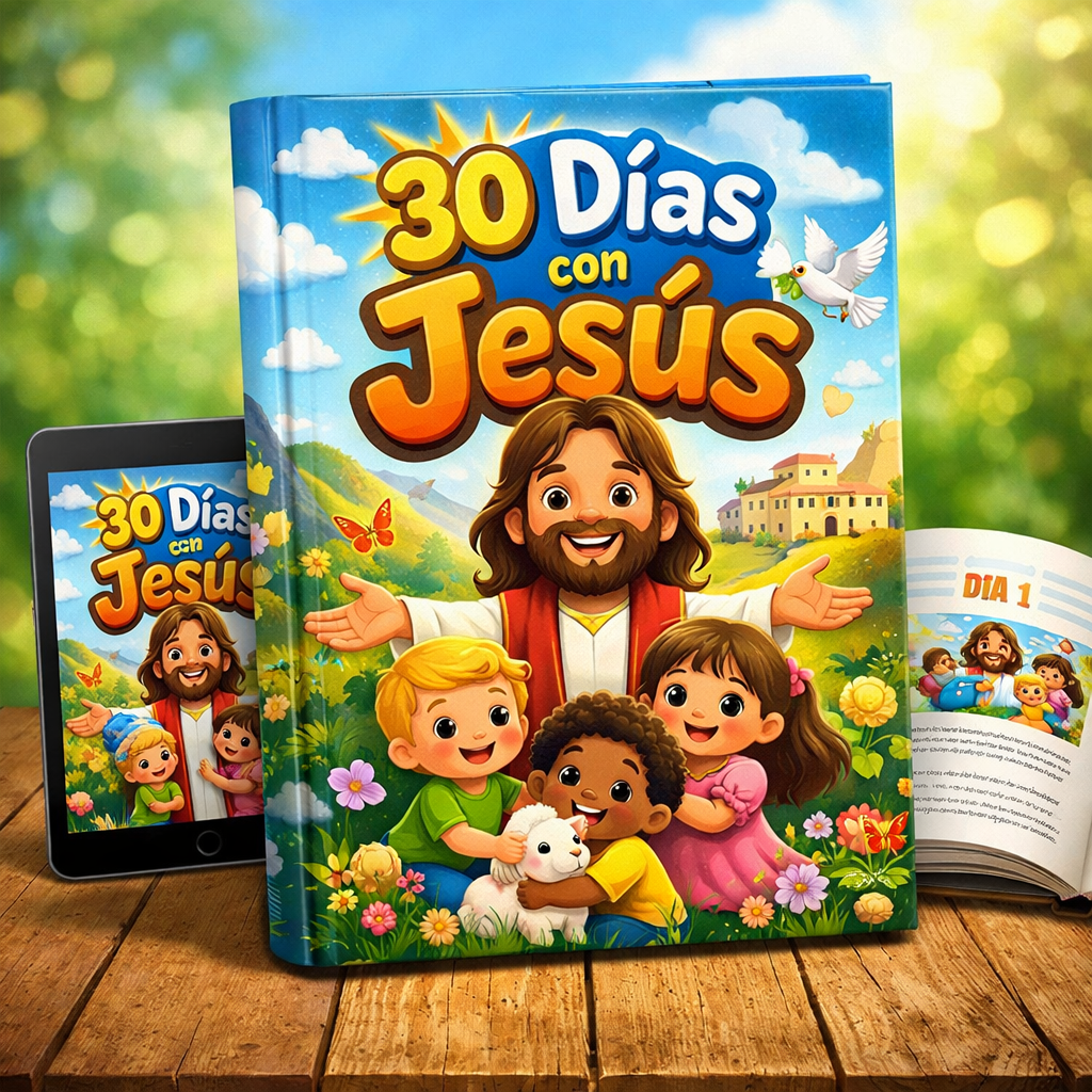 30 Días Caminando con Jesús Devocional para niños - Ryan farias