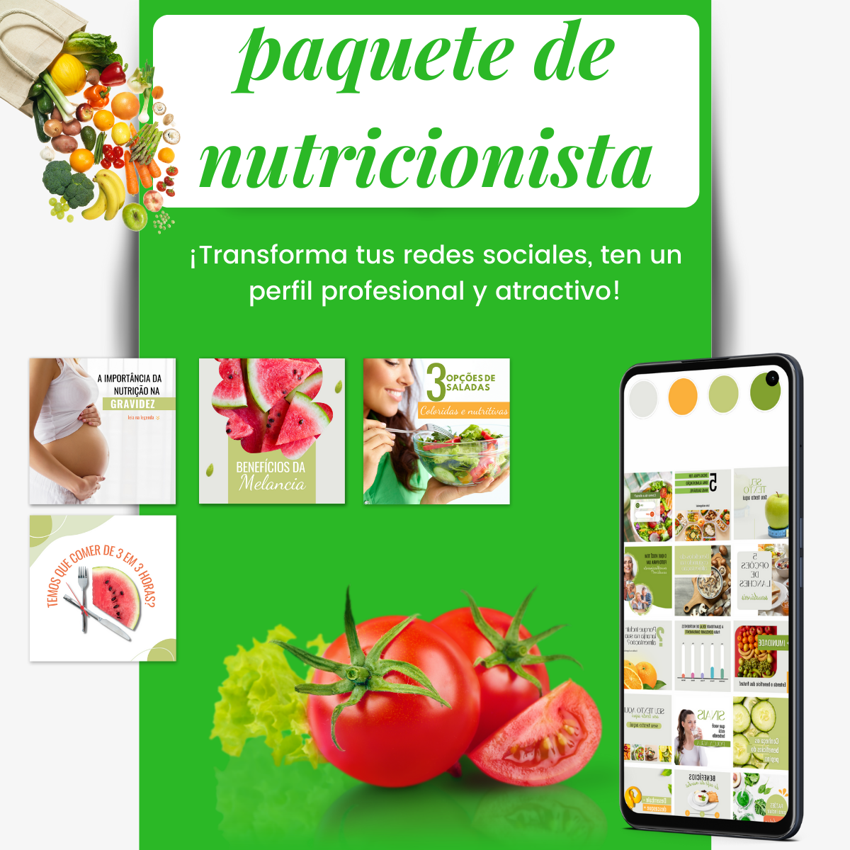 Paquete de nutricionista - Adriana Luciana Rosa Ribeiro | Hotmart