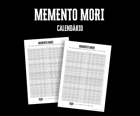 Calendário Memento Mori