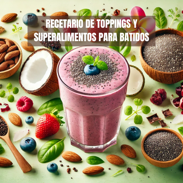 Recetario de Toppings y Superalimentos para Batidos - Juan Camilo R...