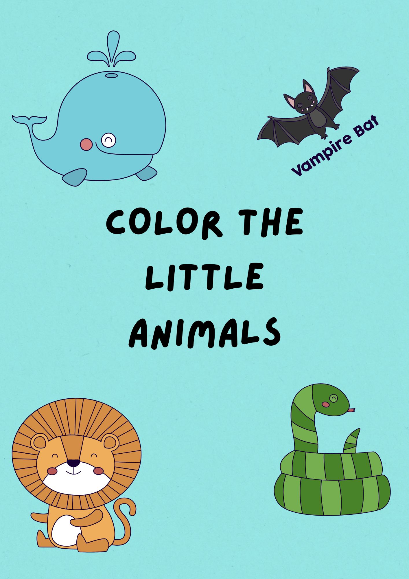 COLOR THE LITTLE ANIMALS