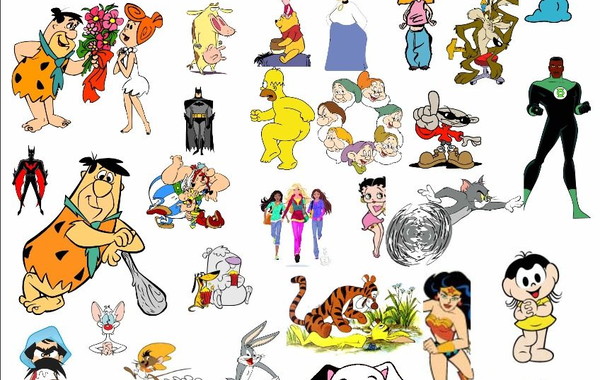 1900 Vetores de Desenhos Animados (43 Desenhos Diferentes) - Felipe...