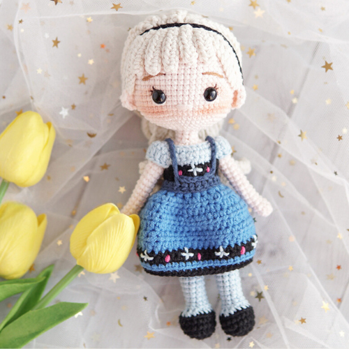 Amigurumi Patron De Elsa 52+ Ideias De Amigurumi Frozen Amigurumi