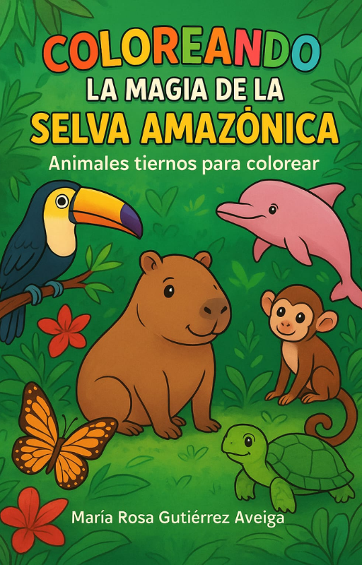 COLOREANDO LA MAGIA DE LA SELVA AMAZONICA | Hotmart