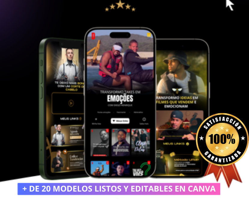 Tu Insta Premium (+20 plantillas editables + clases explicativas + bonos)