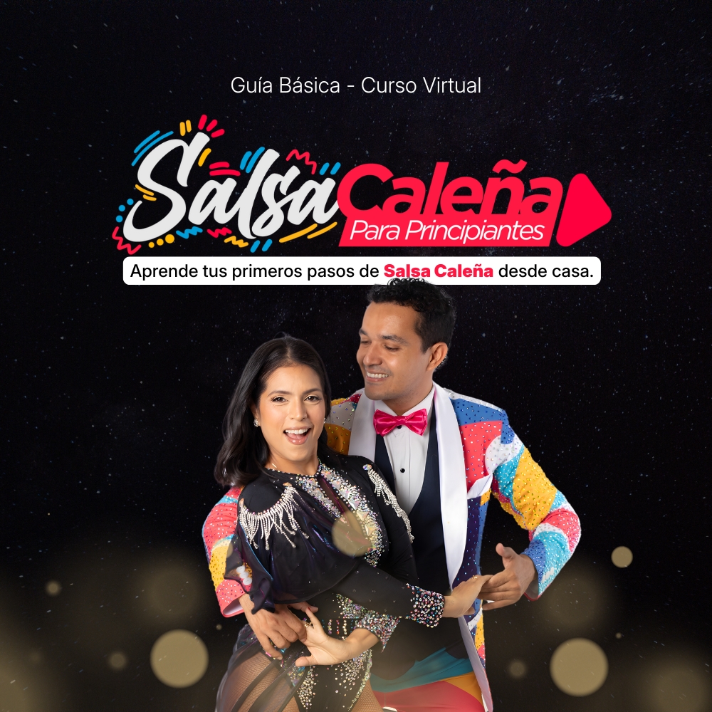 💃 GUÍA BÁSICA: Aprende tus primeros pasos de SALSA CALEÑA desde ca...