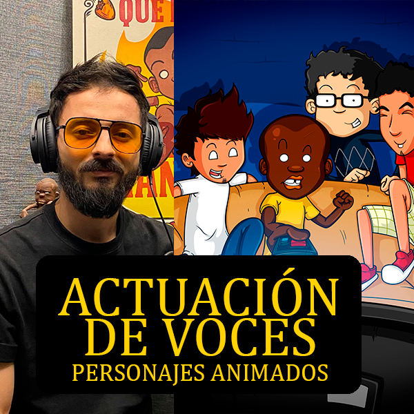 Actuación de voz para personajes Animados