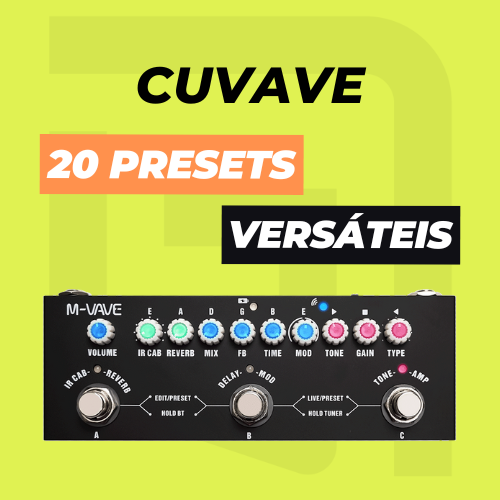 Cuvave PACK 20 Presets Versáteis - Worship ao Pop - Gabriel Nunes