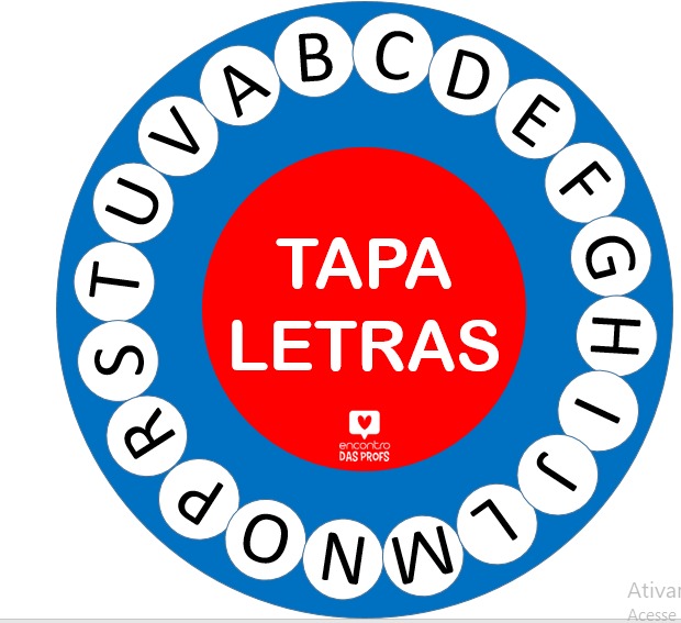 Tapa Letras - Encontro das Profs - Encontro das Profs | Hotmart