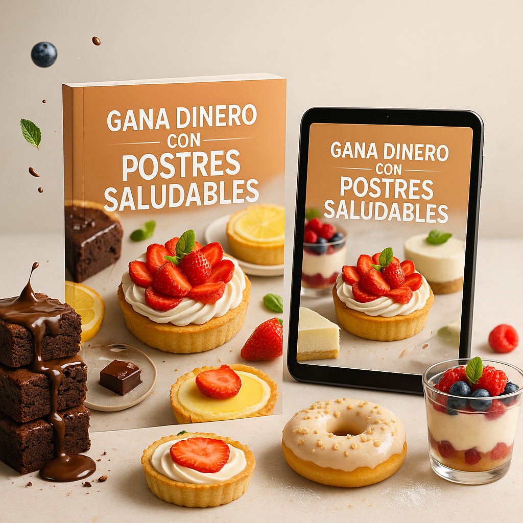 Dinero Con Postres Saludables - DIEGO ARLEX ORTIZ PERALTA | Hotmart