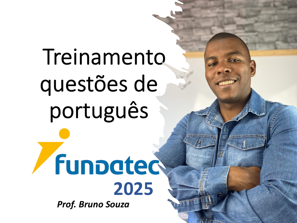 FUNDATEC: Treinamento de questões de português -2025 - Professor Br...