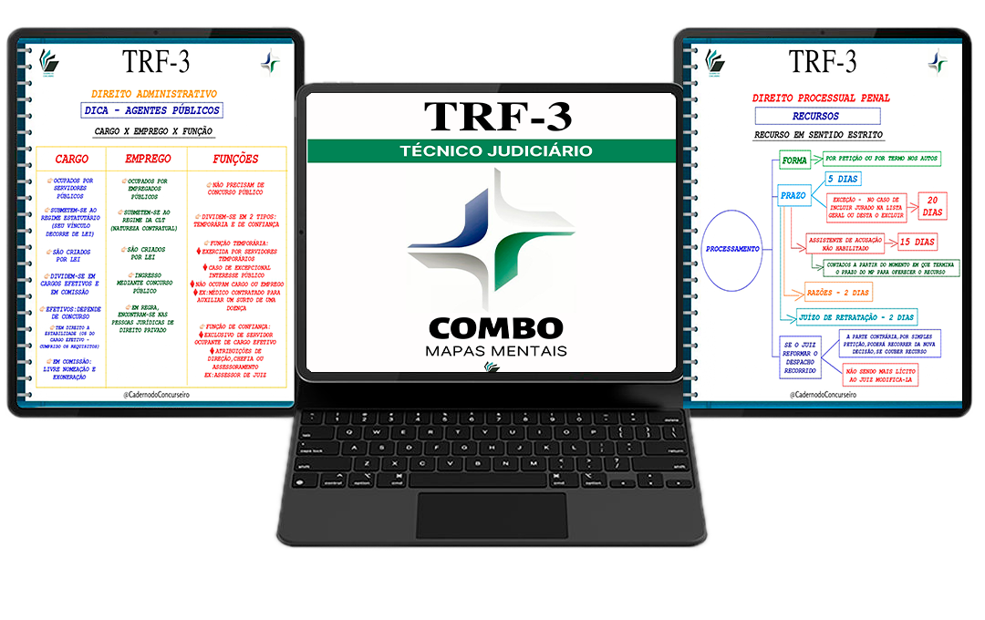 COMBO TRF-3: Técnico Judiciário