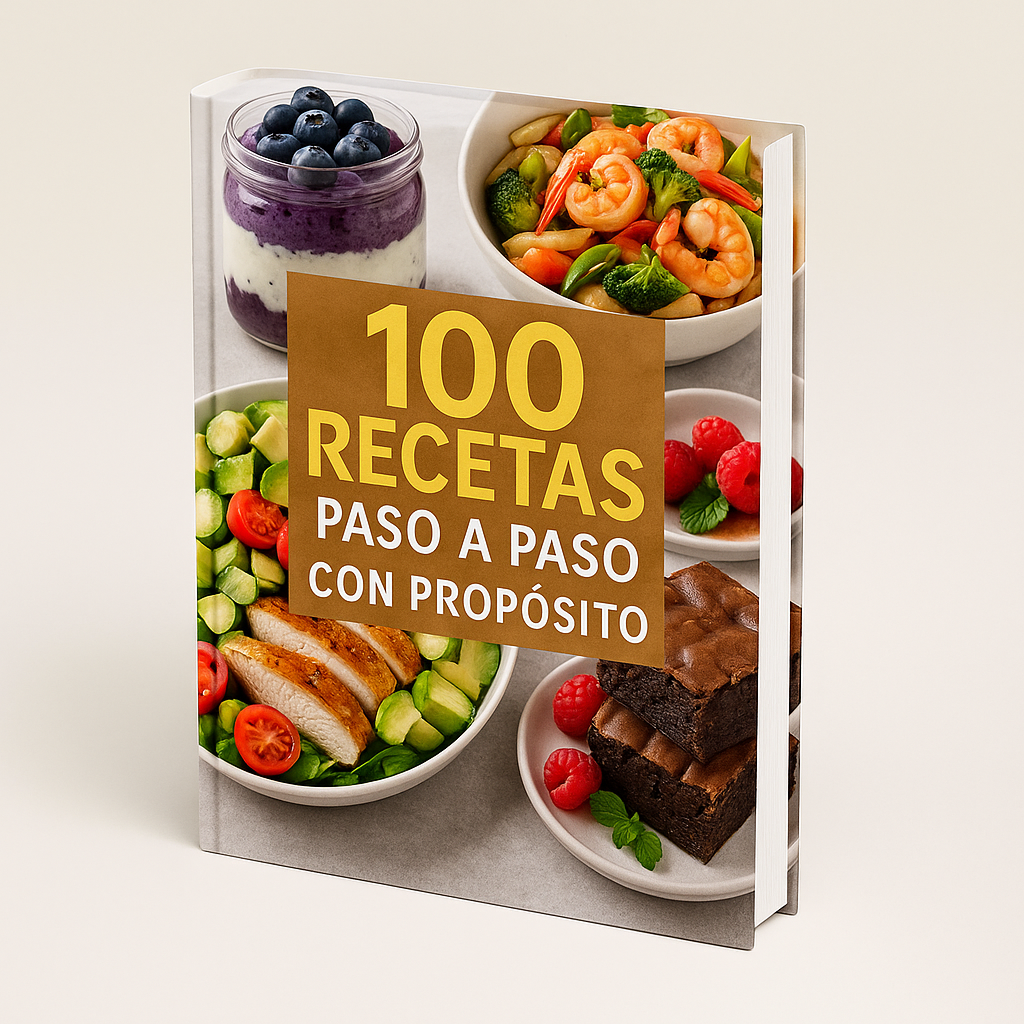100 Recetas Paso a Paso con Propósito” - Reynier Fajardo | Hotmart