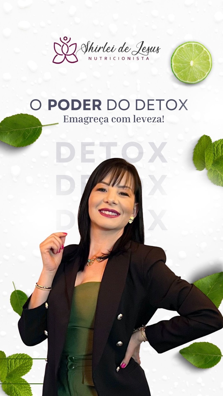 O Poder do Detox - Desafio 21dias - Shirlei de Jesus Nutricionista...