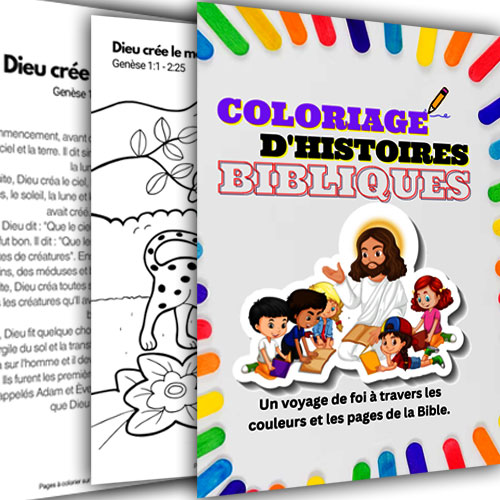 Coloriez les histoires de la Bible