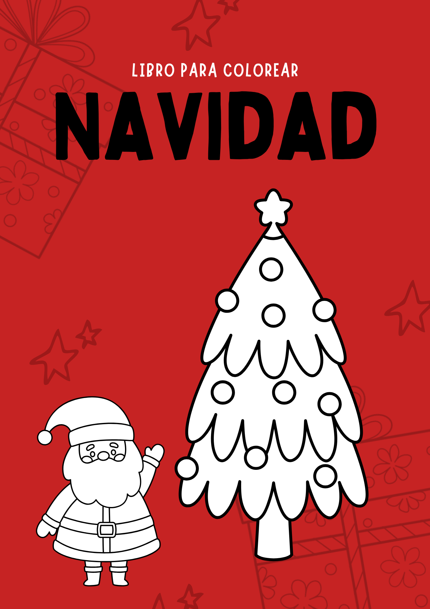 Libro para colorear Navidad | Hotmart