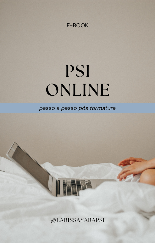 Ebook Psi Online - Passo a passo pós formatura