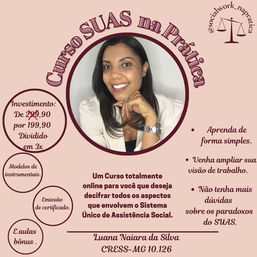 Curso SUAS na Prática - LUANA NAIARA DA SILVA | Hotmart