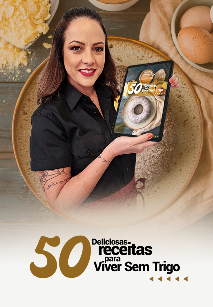 50 DELICIOSAS RECEITAS PARA VIVER SEM TRIGO - Paula Martins | Hotmart