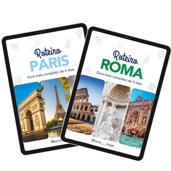 Combo Roteiros Paris + Roma