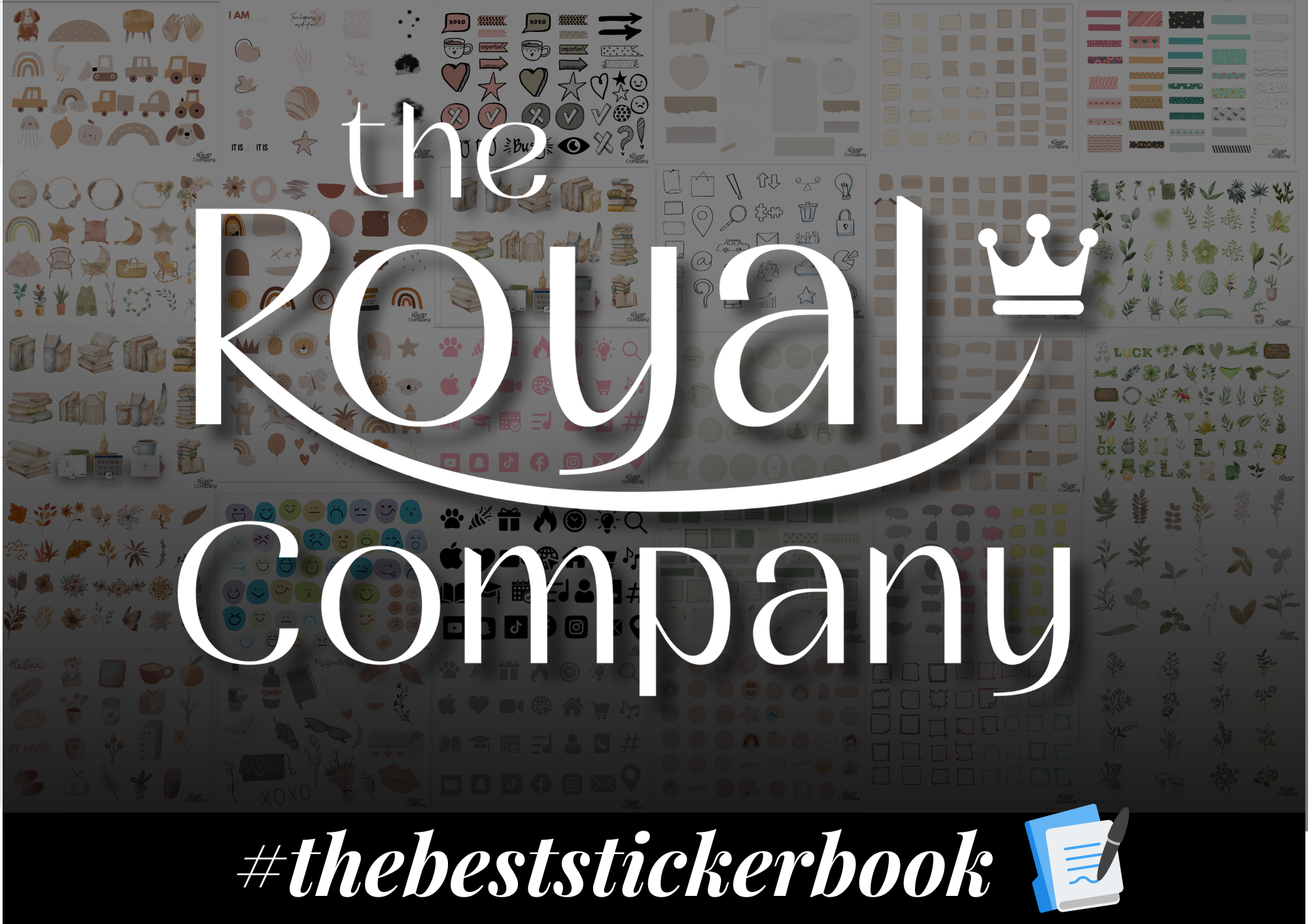 The Royal Sticker Book - Stéfany Wine Santos de Jesus | Hotmart