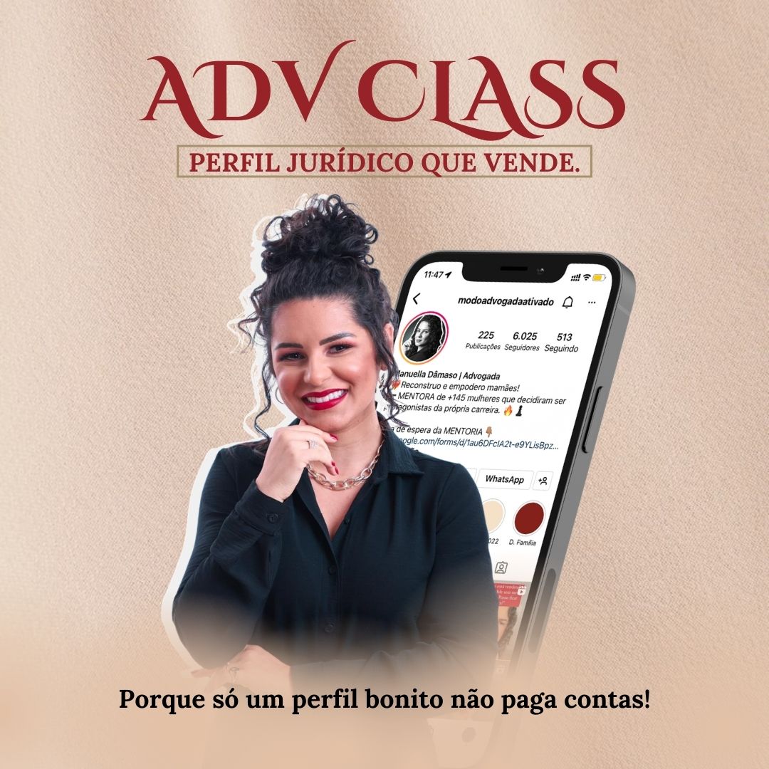 ADV CLASS - Perfil jurídico que vende