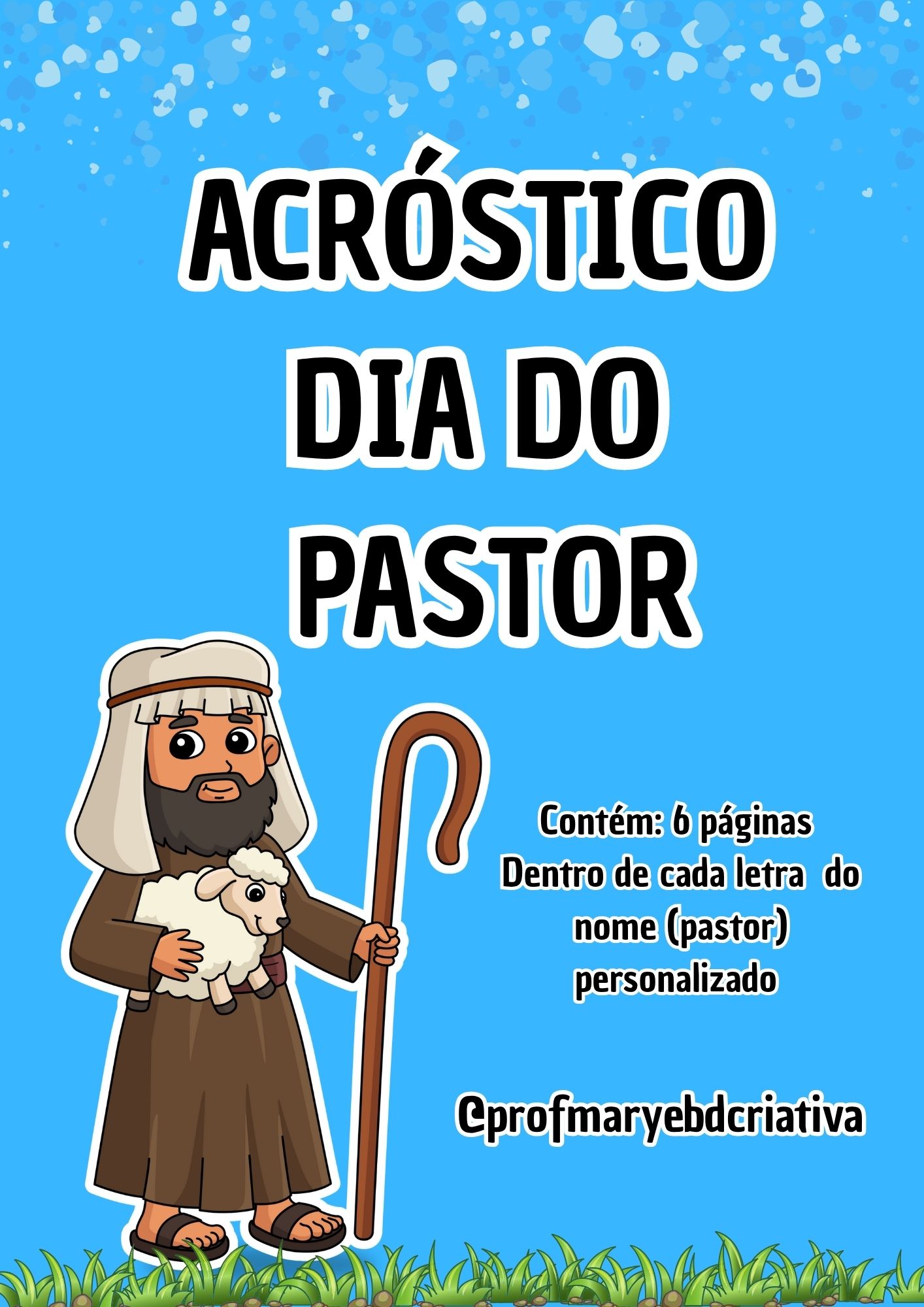 Acrostico da palavra pastor - Mariana | Hotmart