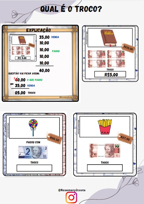 QUAL É O TROCO?