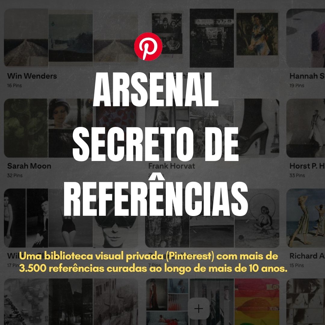 Arsenal Secreto de Referências (Pinterest) - Luciano Mathias | Hotmart