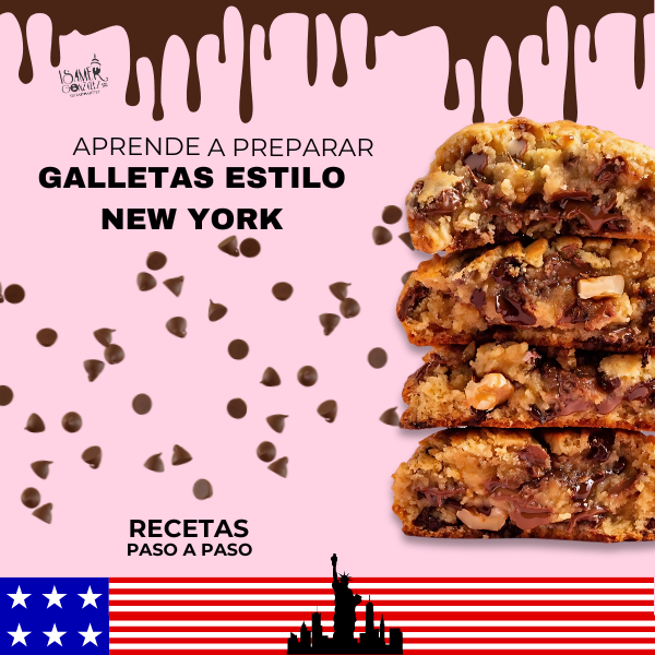 APRENDE A PREPARAR GALLETAS ESTILO NEW YORK - Isamer Gonzalez | Ho...