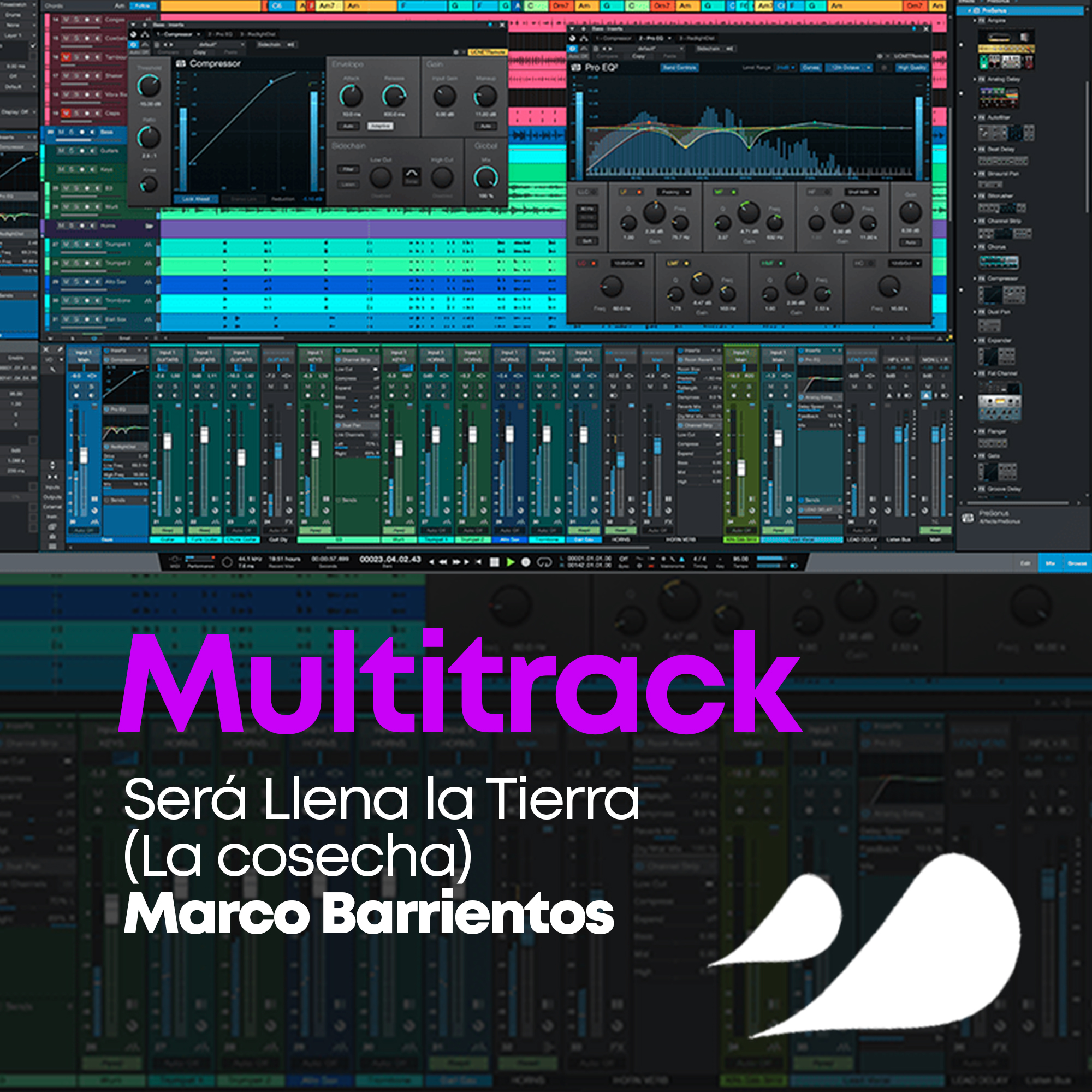 Multitrack: Será Llena la Tierra (La cosecha) - Marco Barrientos