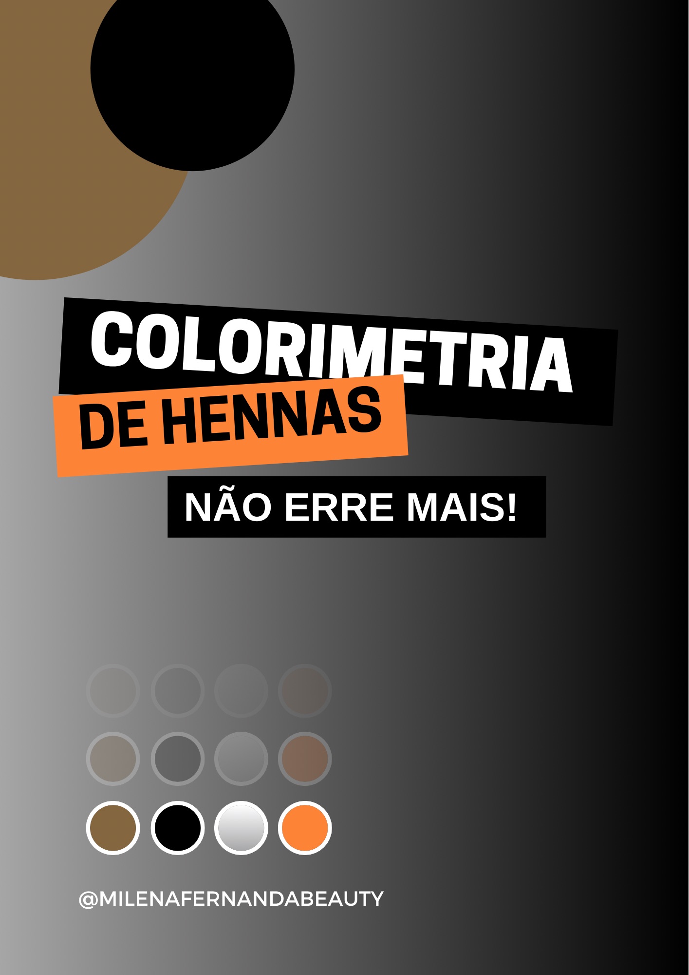 COLORIMETRIA DE HENNAS - Apostila. - Milena Fernanda Beauty | Hotmart