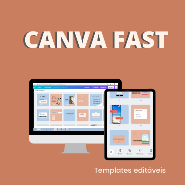 Canva Fast. (20 templates prontos) - Pamela soares monteiro | Hotmart