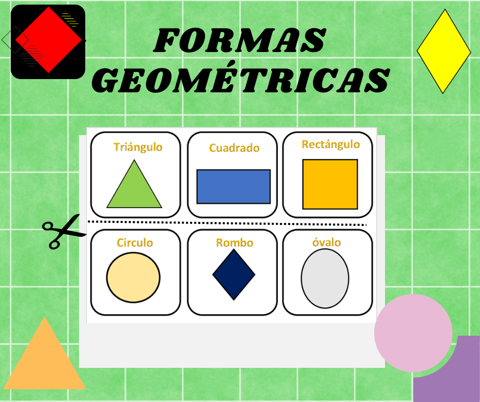 FlashCard de formas geometricas - Material educativo - Lucero Sosa...