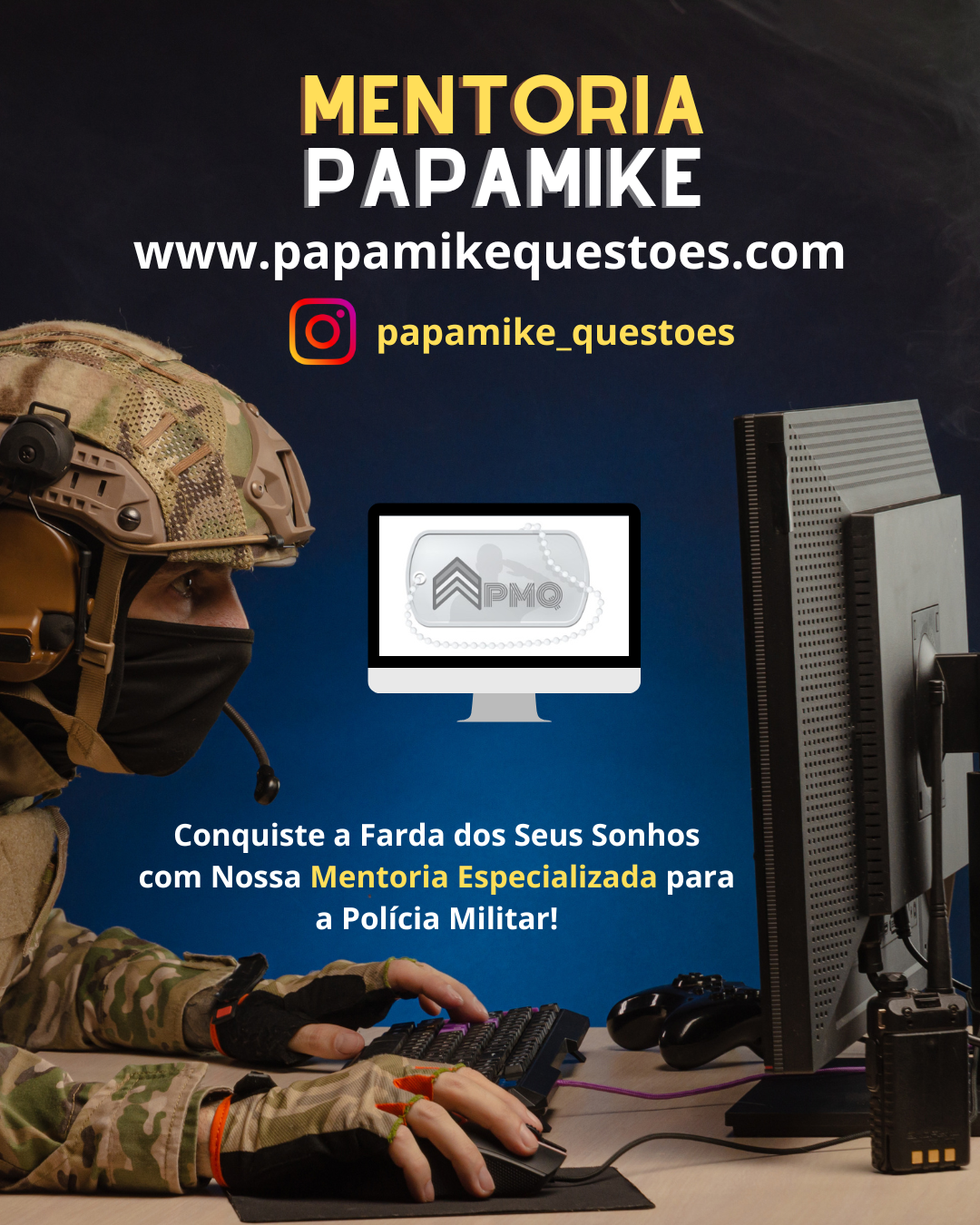 Mentoria PapaMike - Carreiras Policiais 3 meses - PapaMike Questões...