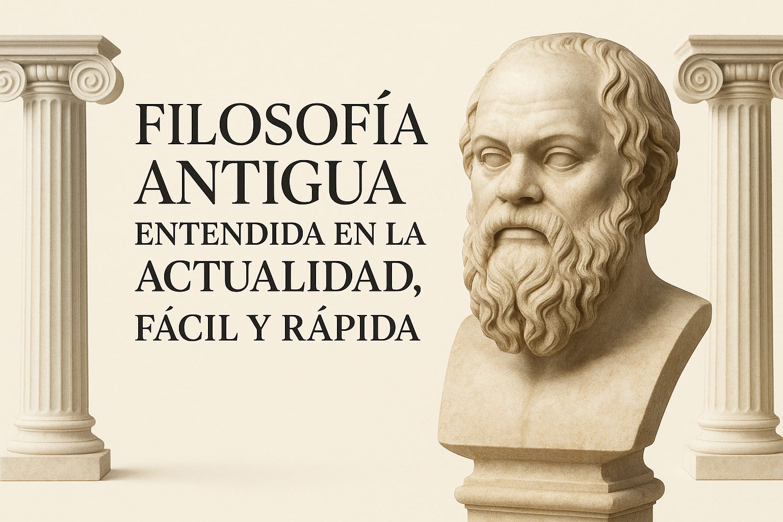 FILOSOFÍA ANTIGUA ENTENDIDA EN LA ACTUALIDAD, FÁCIL Y RÁPIDO I - Yo...