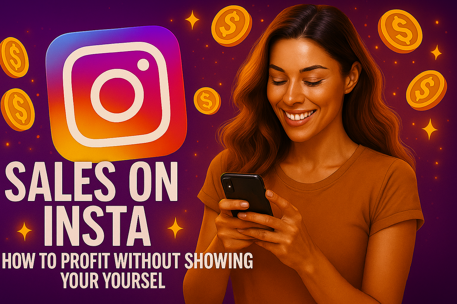 Sales on Insta: How to Make Money Without Showing Off