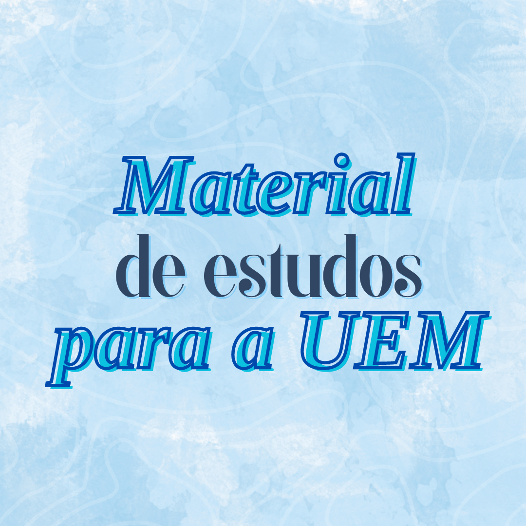 Material de estudos UEM 2024 - Stephanie Mendes | Hotmart