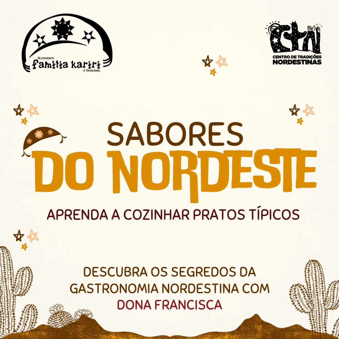 SABORES DO NORDESTE - APRENDA A COZINHAR PRATOS TÍPICOS - CTN - CEN...
