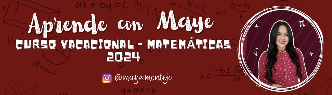 Curso de matemática básica - Aprende con Maye | Hotmart