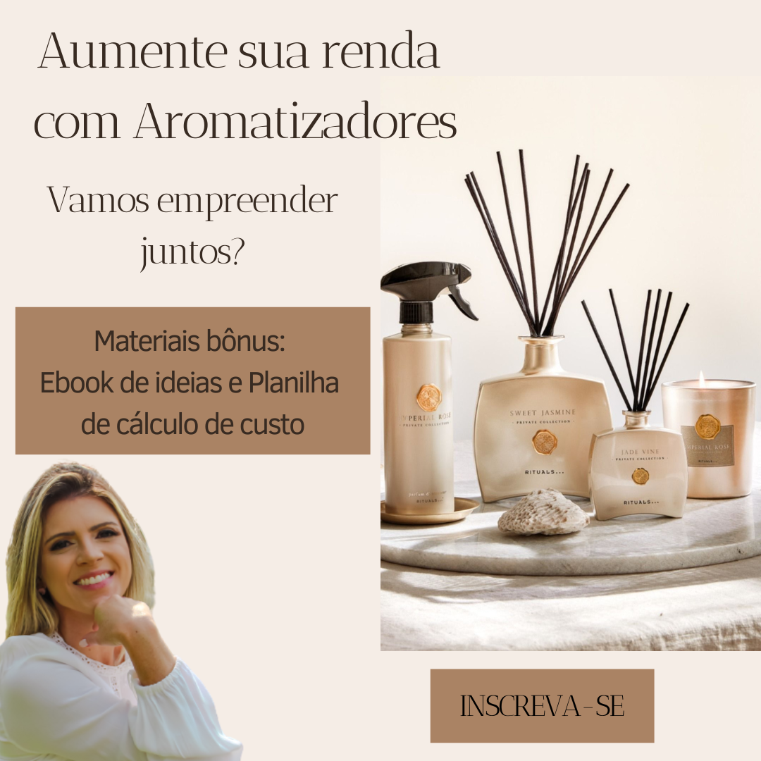 Aumente sua renda com Aromatizadores - Ale Brant | Hotmart
