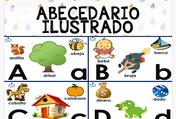 abecedario ilustrado (español) - Jeremias nahuel rios | Hotmart