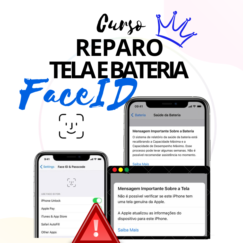 Reparo de Tela, Bateria e FaceID em IPhone - Gaby Portillo | Hotmart